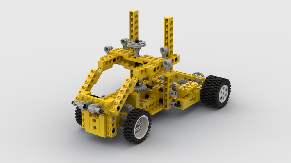 Lego Moc Truck By Michib Rebrickable Build With Lego