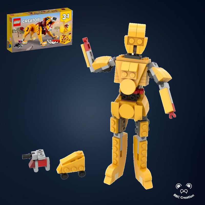 LEGO MOC C-3PO by bbchai | Rebrickable - Build with LEGO