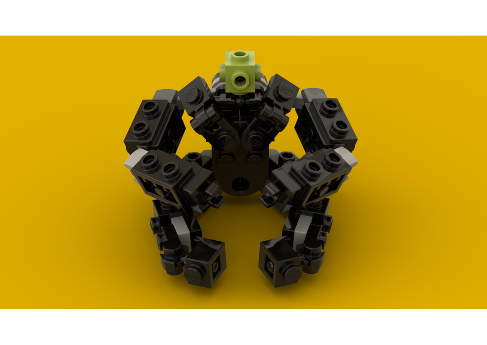 LEGO MOC Brick built Bionicle frame (small size) by Mobilox Studios ...