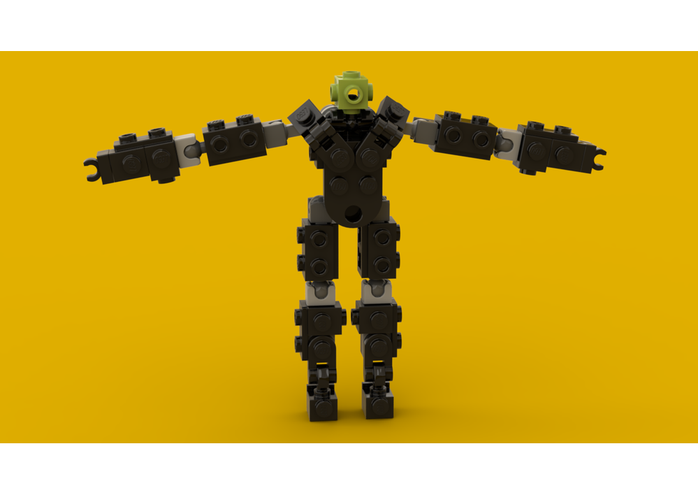 LEGO MOC Brick built Bionicle frame (small size) by Mobilox Studios ...