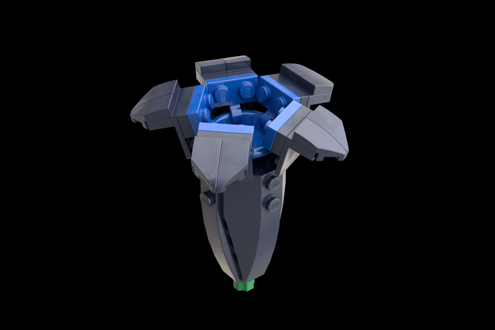 Lego Moc A03 Gentiana Ultimate Flower Collection By Tmunz
