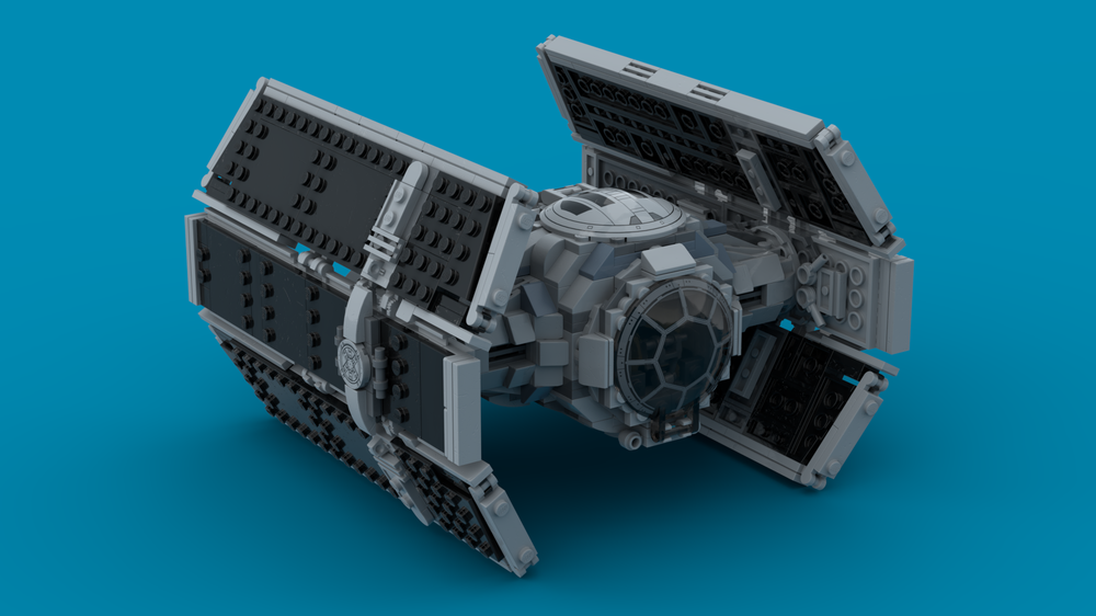 LEGO MOC Advanced TIE by StigsBricks | Rebrickable - Build with LEGO