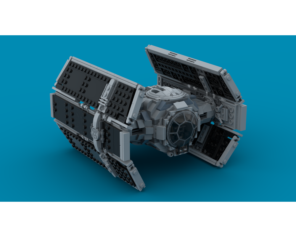 LEGO MOC Advanced TIE by StigsBricks | Rebrickable - Build with LEGO
