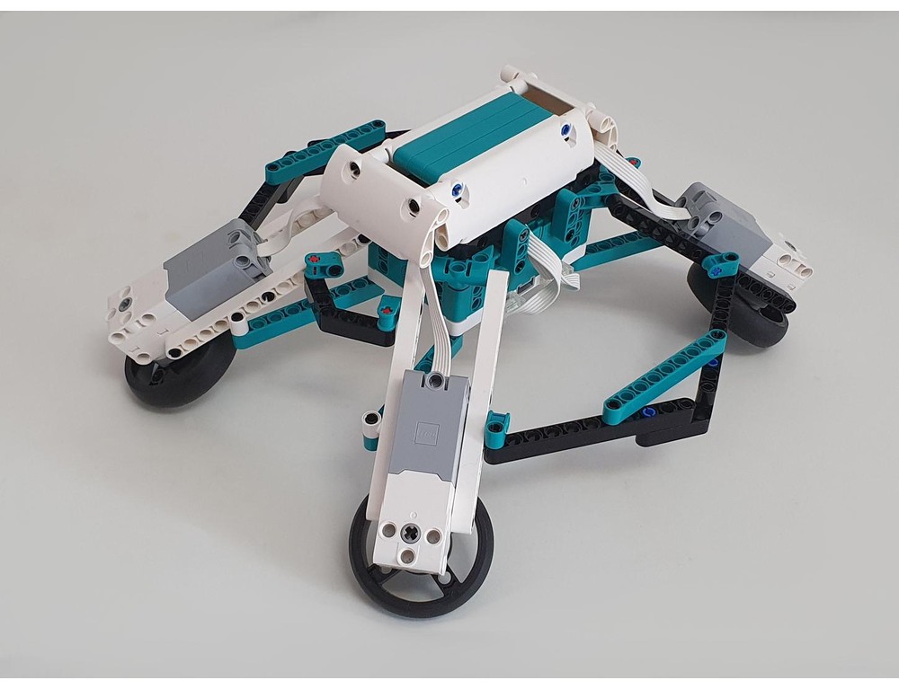 LEGO MOC Tilt wheeled vehicle (51515 C Model) by jemunoz0 | Rebrickable ...