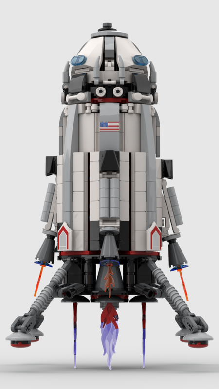 LEGO MOC THE MAV Martian Ascent Vehicle : Improved Version. by CBSNAKE ...