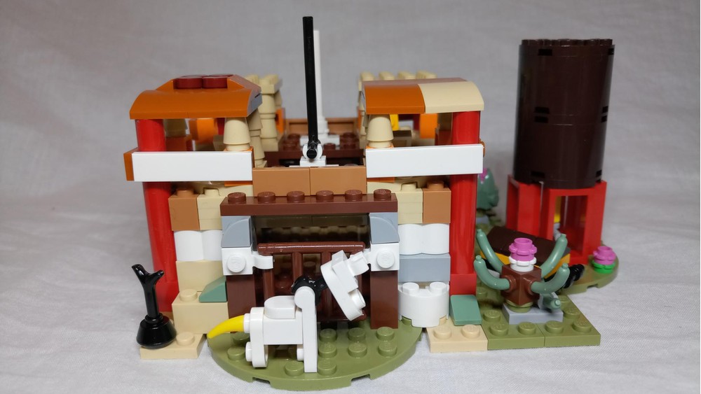 LEGO MOC Micro Western Fort by Dafeld | Rebrickable - Build with LEGO