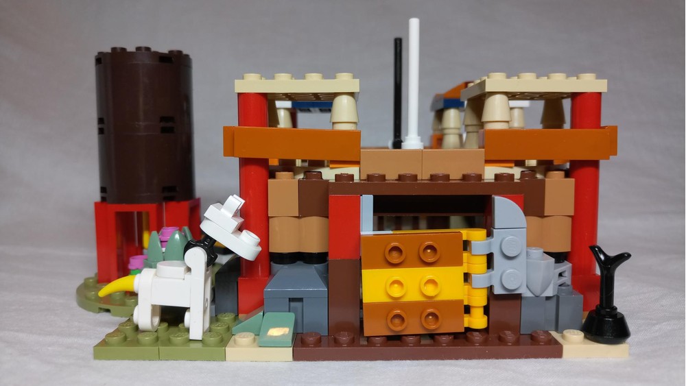 LEGO MOC Micro Western Fort by Dafeld | Rebrickable - Build with LEGO