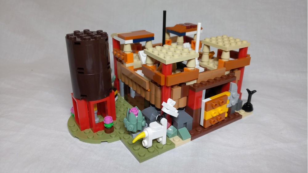 LEGO MOC Micro Western Fort by Dafeld | Rebrickable - Build with LEGO