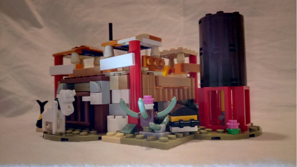 LEGO MOC Micro Western Fort by Dafeld | Rebrickable - Build with LEGO