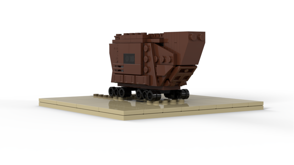 LEGO MOC 16X16 Episode 4: SandCrawler by jellco | Rebrickable - Build ...