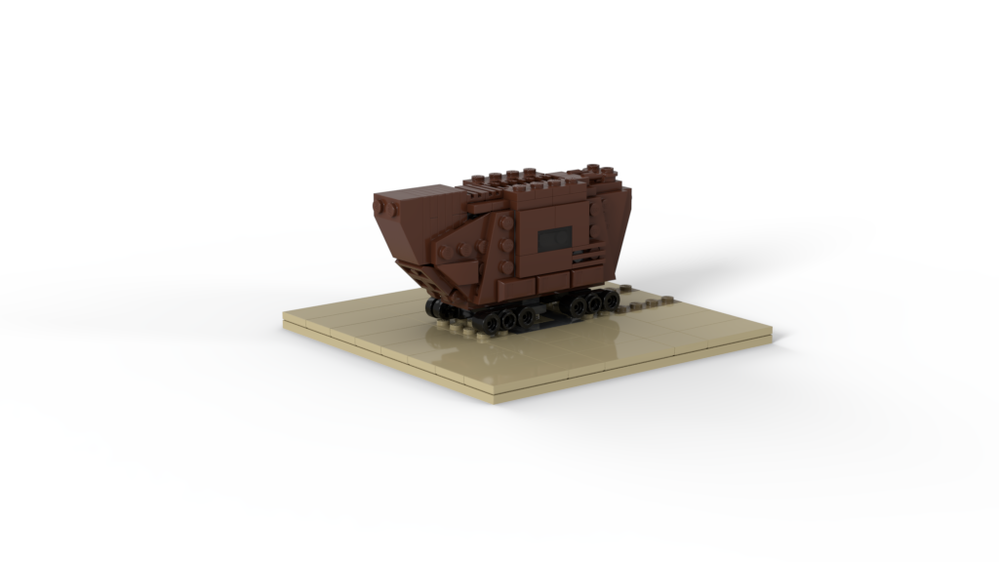 LEGO MOC 16X16 Episode 4: SandCrawler by jellco | Rebrickable - Build ...