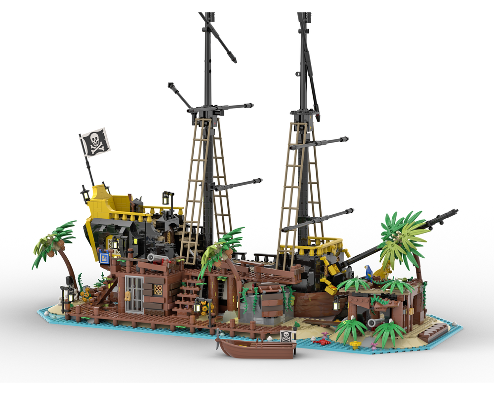 LEGO MOC Barracuda Bay / 21322 Alternate Build by maniu_81 ...