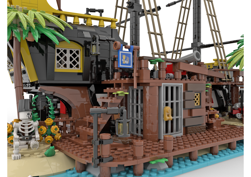 LEGO MOC Barracuda Bay / 21322 Alternate Build by maniu_81 ...