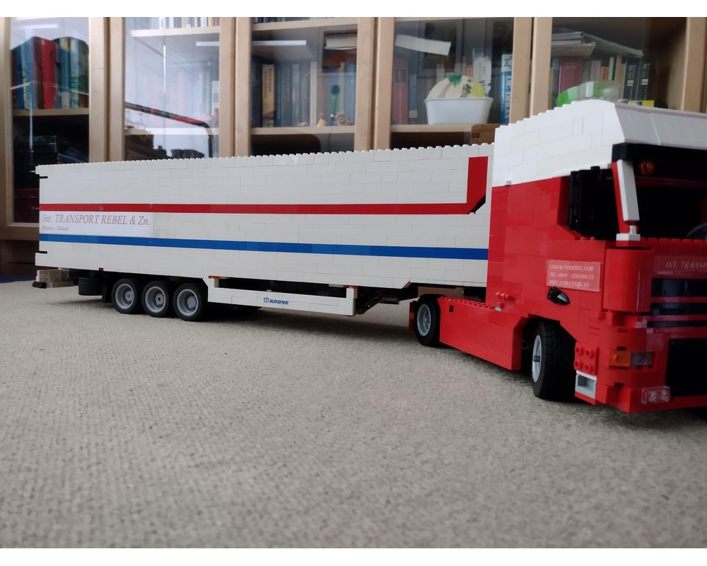 LEGO MOC Truck - DAF XF 105 by RebelsLegoRoom | Rebrickable - Build ...