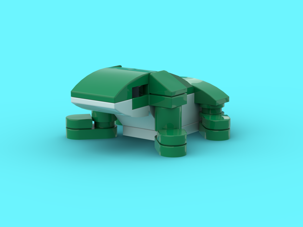 LEGO MOC Micro Frog by legoguy08 | Rebrickable - Build with LEGO