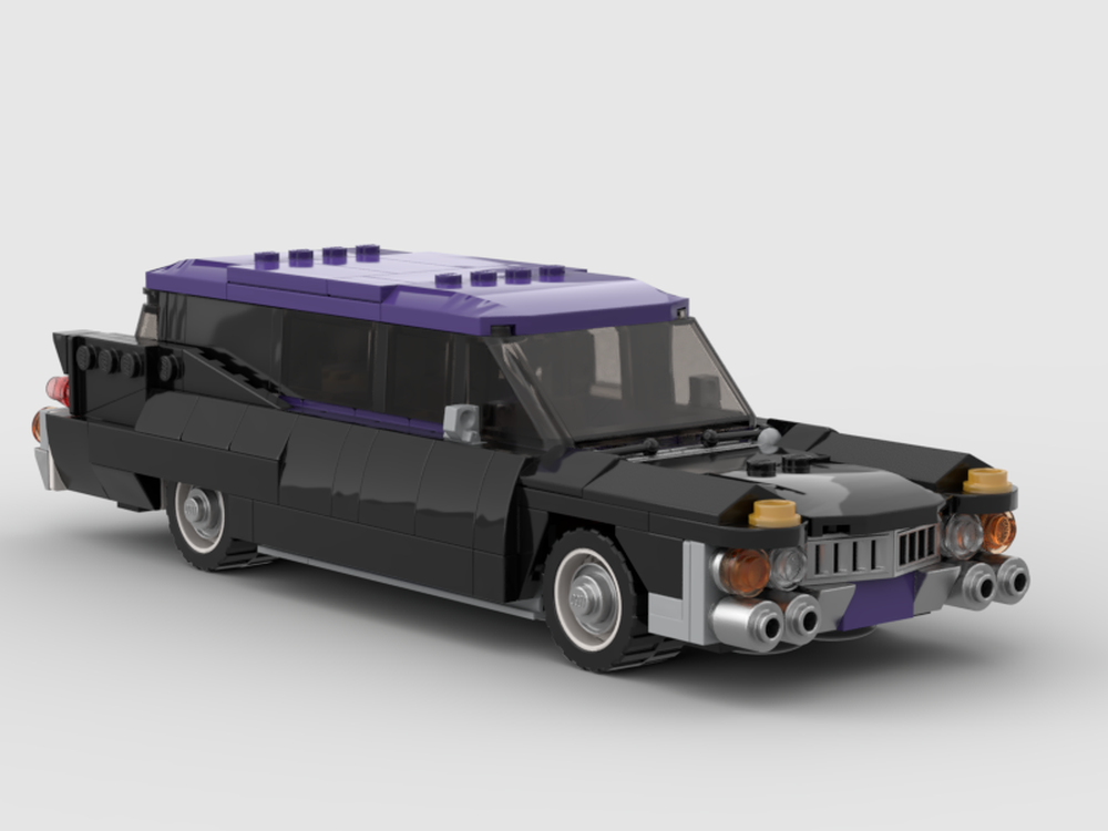 LEGO MOC 1959 Custom Hearse by stitxchez859 | Rebrickable - Build with LEGO