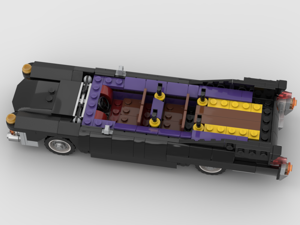 LEGO MOC 1959 Custom Hearse by stitxchez859 | Rebrickable - Build with LEGO