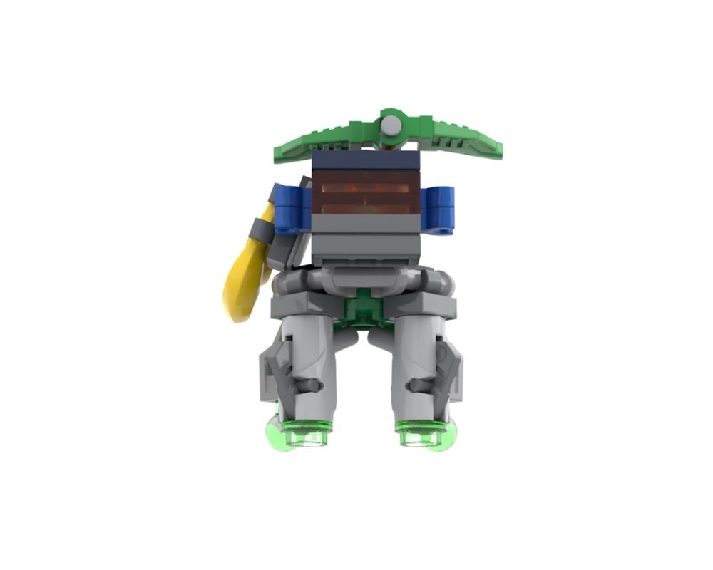 LEGO MOC Nexo Mech Gorilla by Luc82 | Rebrickable - Build with LEGO