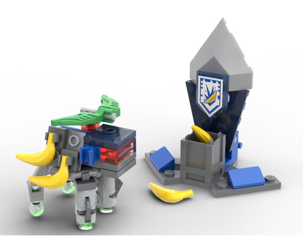LEGO MOC Nexo Mech Gorilla by Luc82 | Rebrickable - Build with LEGO