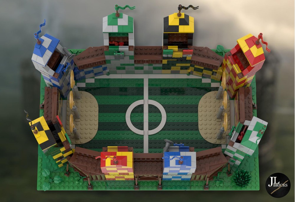 LEGO MOC Quiddltch Pitch by JL.Bricks | Rebrickable - Build with LEGO