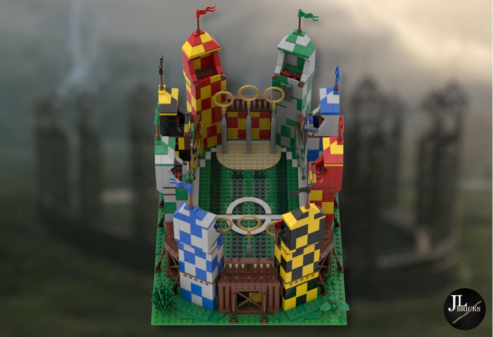 LEGO MOC Quiddltch Pitch by JL.Bricks | Rebrickable - Build with LEGO