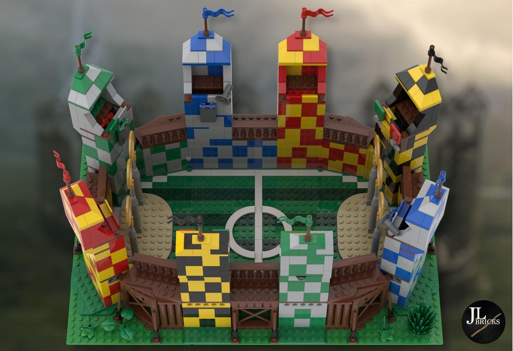 LEGO MOC Quiddltch Pitch by JL.Bricks | Rebrickable - Build with LEGO