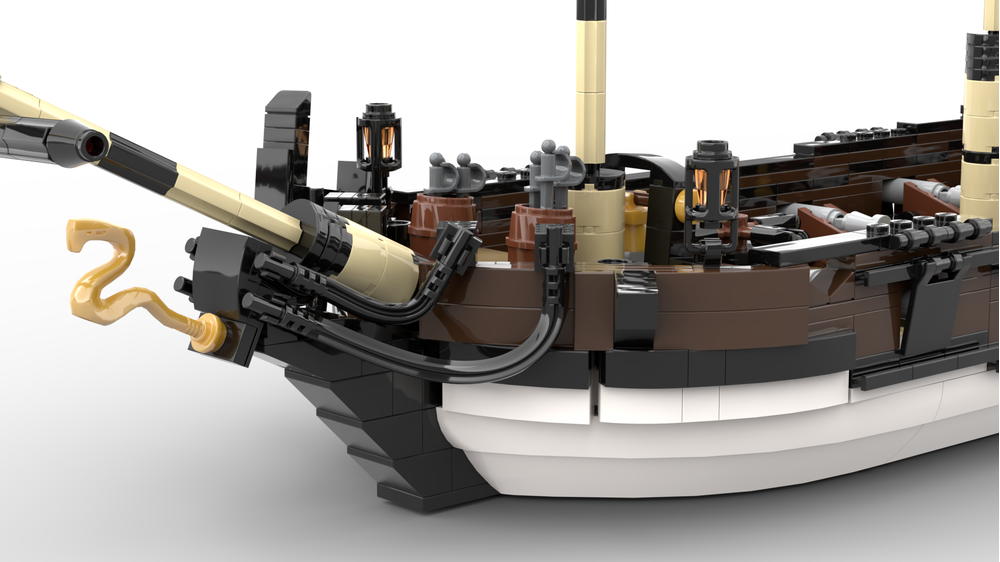 LEGO MOC Le Serpent - Bluecoat Brig by Marius2002 | Rebrickable - Build ...