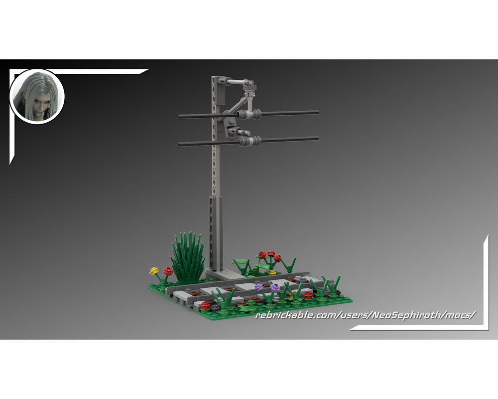 LEGO MOC Overhead line by NeoSephiroth | Rebrickable - Build with LEGO