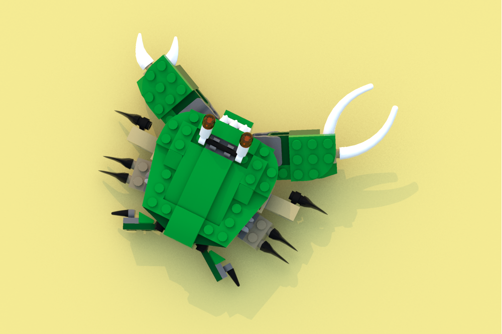 LEGO MOC 31058 Fiddler Crab by Nequmodiva | Rebrickable - Build with LEGO