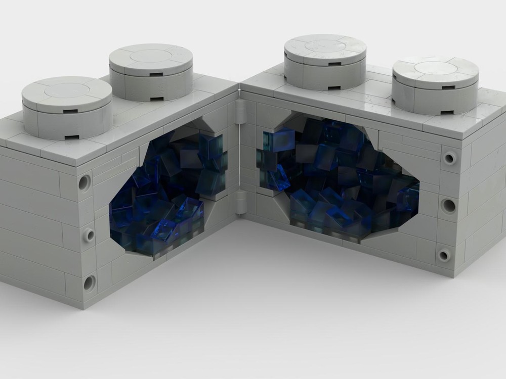 Lego Moc Brick Geode V2 By Ztbricks Rebrickable Build With Lego