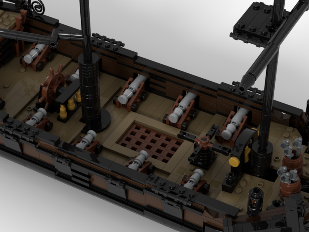 LEGO MOC Pirate Brig by Marius2002 | Rebrickable - Build with LEGO