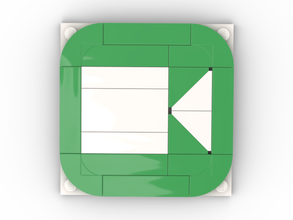 LEGO MOC-72377 FaceTime icon by BEAR MOCS | Rebrickable - Build with LEGO