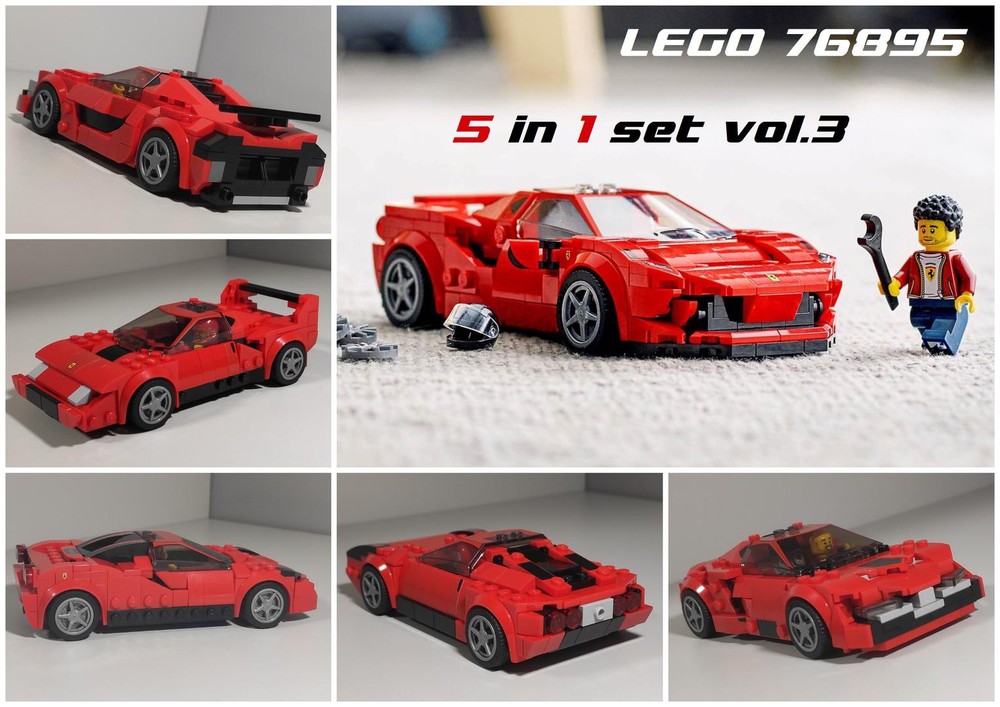 LEGO MOC 76895 5 in 1 set vol.3 by Kirvet | Rebrickable - Build with LEGO