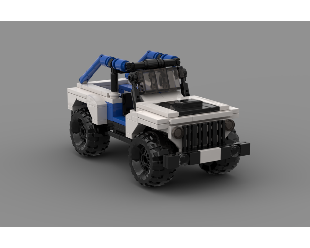 LEGO MOC jeep magneto w/ working base by Absolute_lego_builds ...