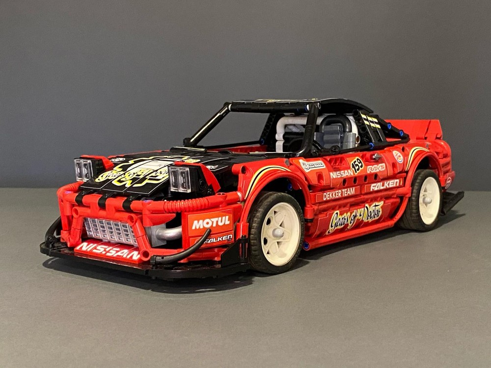 LEGO MOC Nissan 180sx Track Attack by Sfcustoms | Rebrickable - Build ...