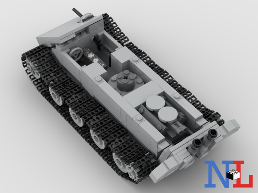 LEGO MOC WW2 Panther G German Tank by NLBricks | Rebrickable - Build ...