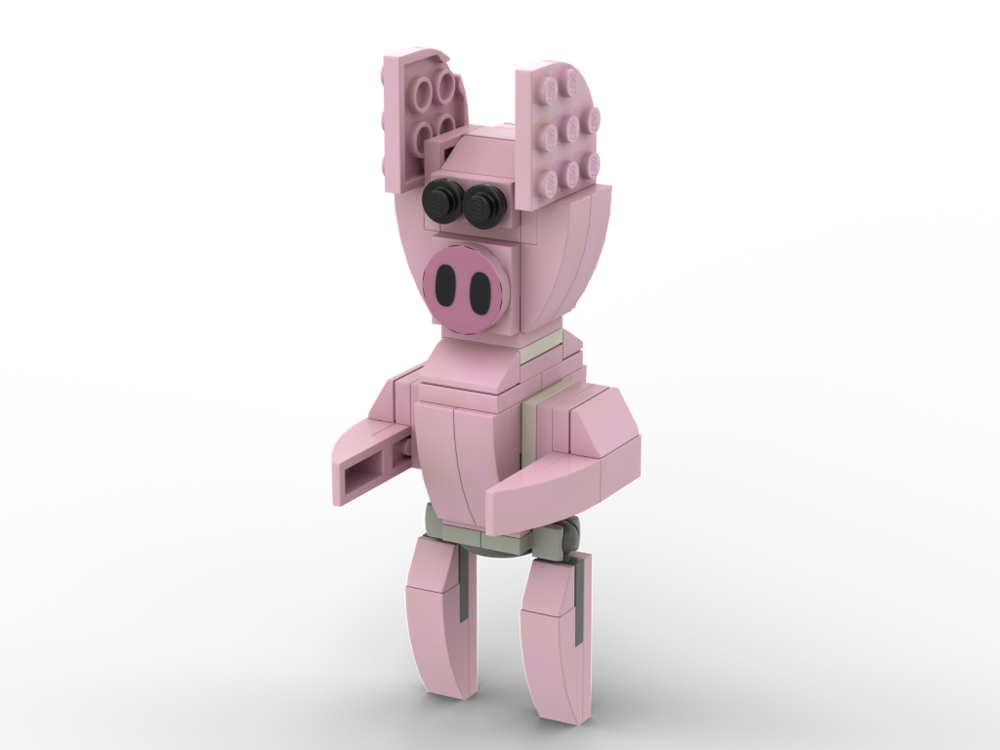 LEGO MOC Pig guy - alternate of 40186-1 by 10greg | Rebrickable - Build ...