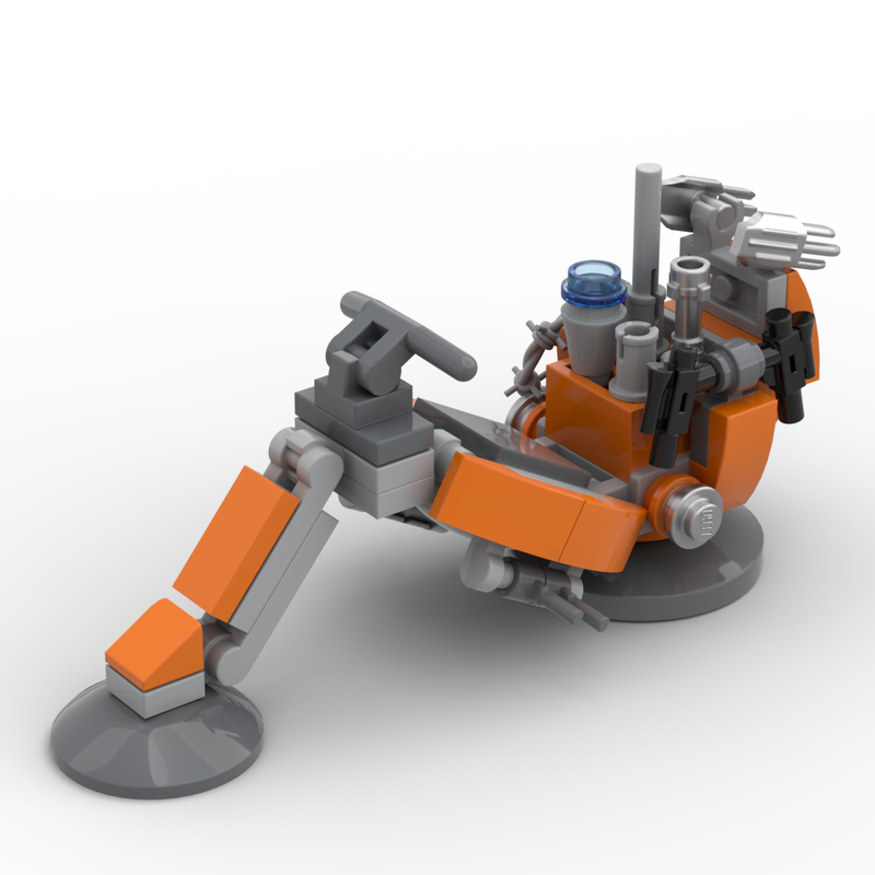 LEGO MOC Futuristic Bike by Rogelio | Rebrickable - Build with LEGO