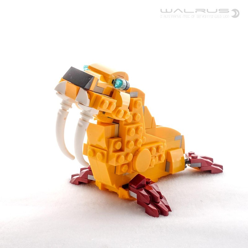 LEGO MOC Walrus by dvdliu | Rebrickable - Build with LEGO