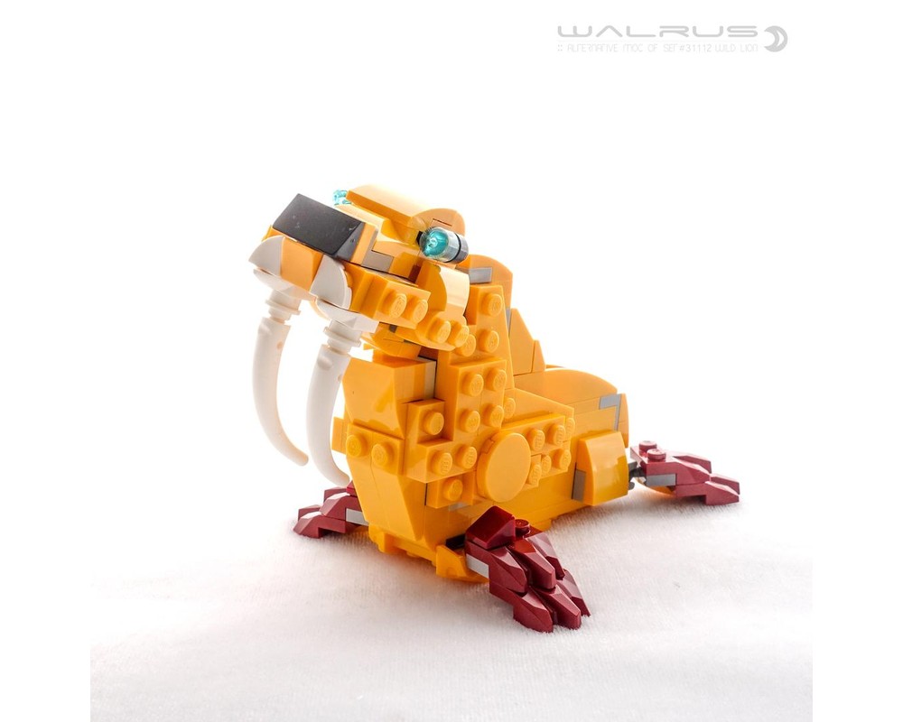 LEGO MOC Walrus by dvdliu | Rebrickable - Build with LEGO