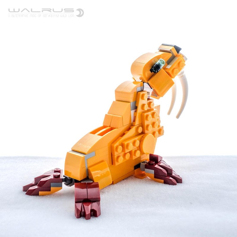 LEGO MOC Walrus by dvdliu | Rebrickable - Build with LEGO