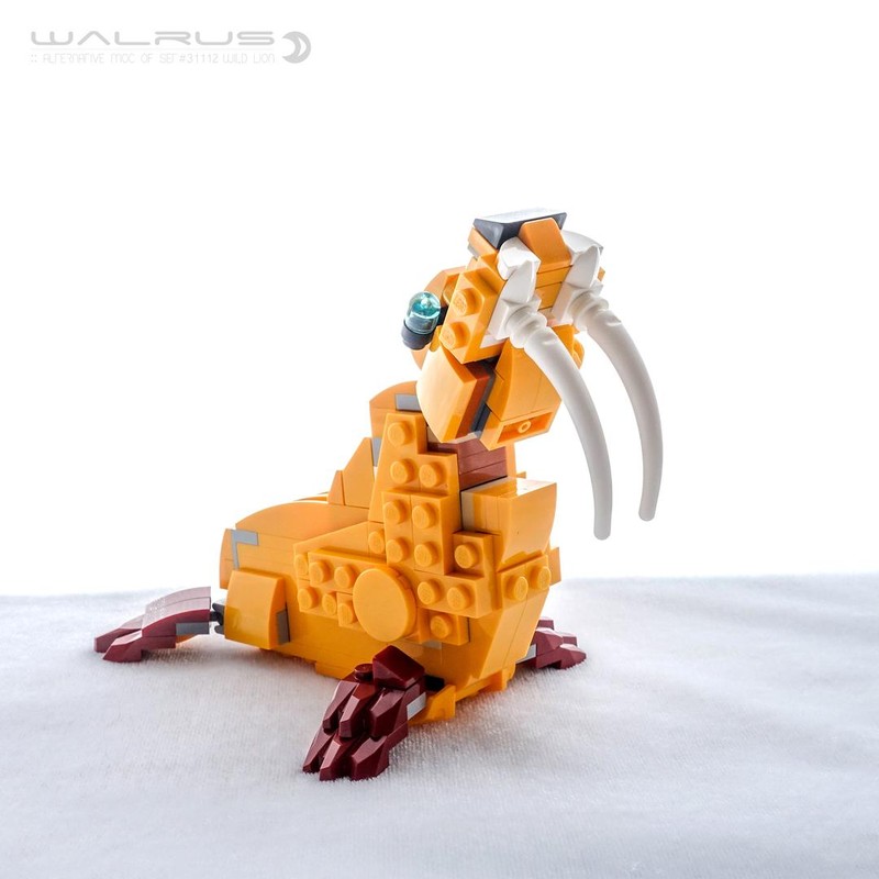LEGO MOC Walrus by dvdliu | Rebrickable - Build with LEGO