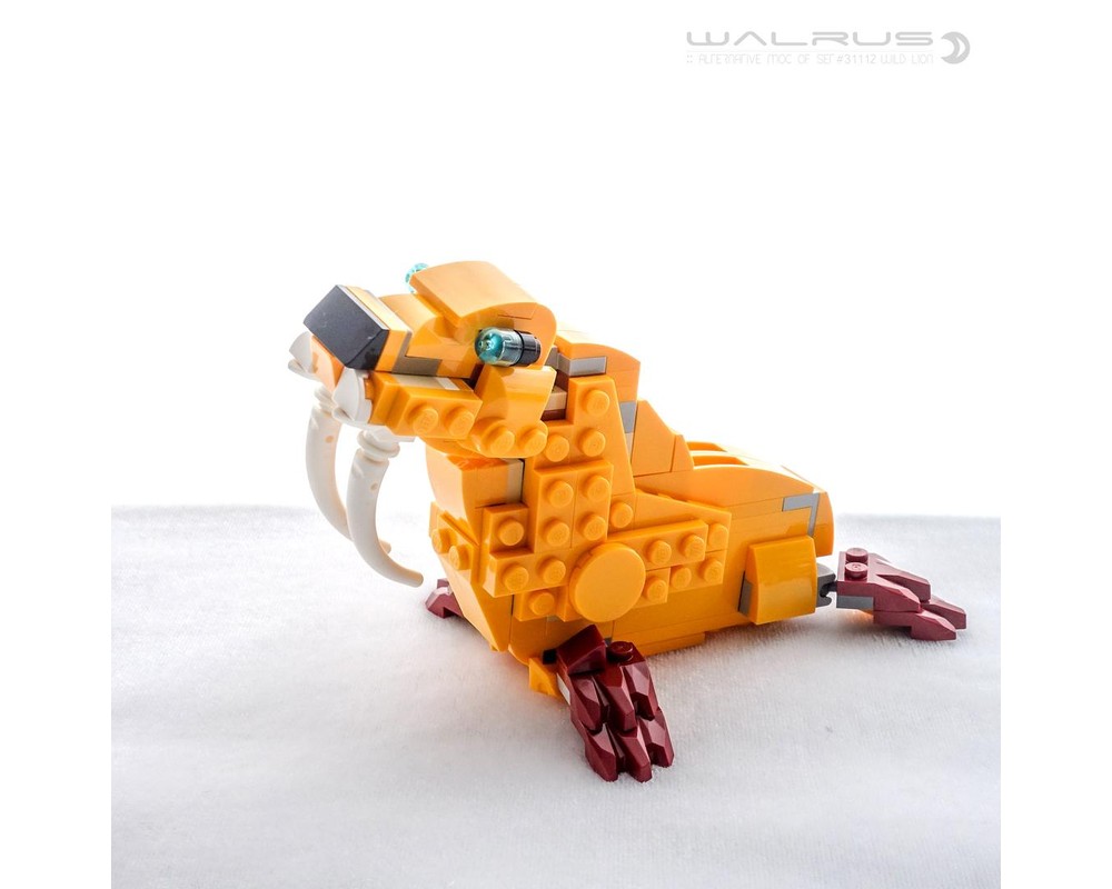 LEGO MOC Walrus by dvdliu | Rebrickable - Build with LEGO
