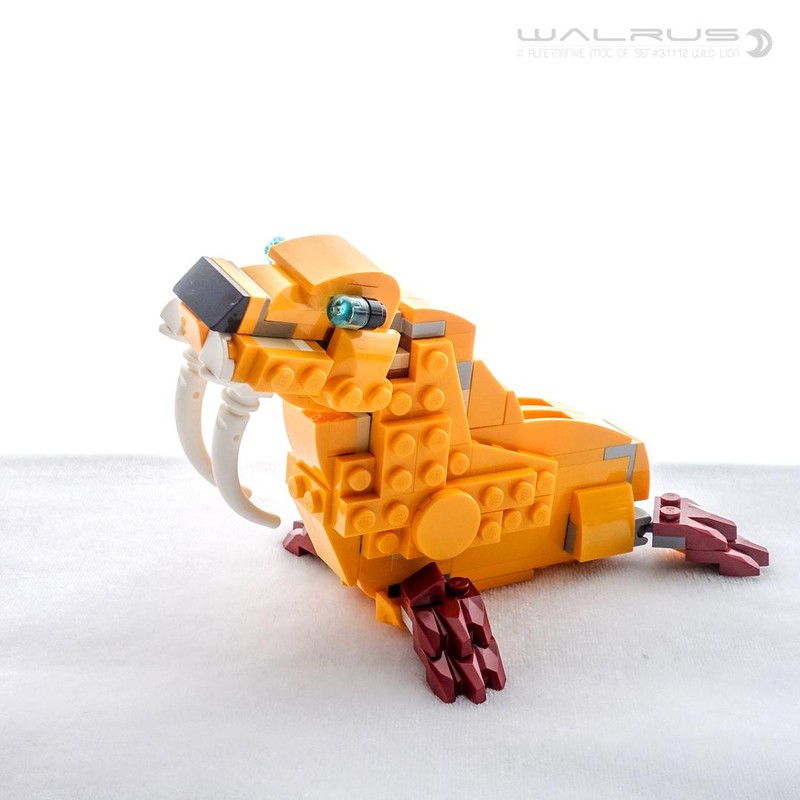 LEGO MOC Walrus by dvdliu | Rebrickable - Build with LEGO