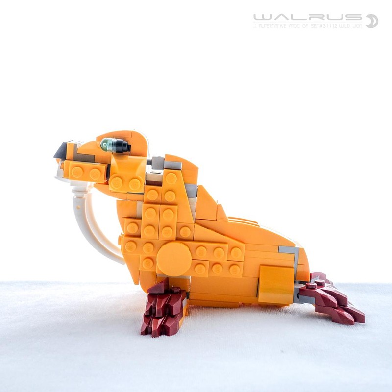 LEGO MOC Walrus by dvdliu | Rebrickable - Build with LEGO