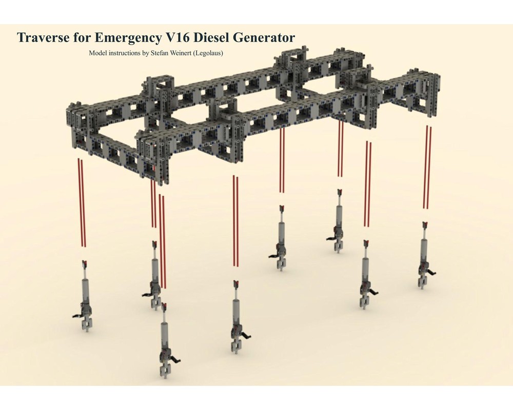 LEGO MOC Traverse for Emergency V16 Diesel Generator (MOC-71783) by ...