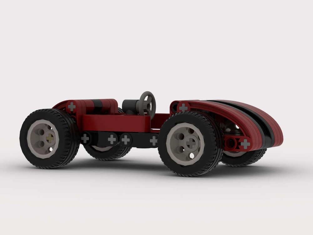 Lego Moc 1950s F1 Racecar By Viernes Rebrickable Build With Lego