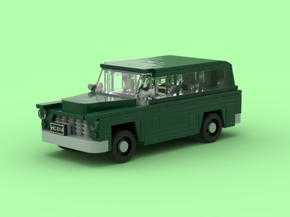 LEGO MOC 1955 Chevrolet Suburban by brickhead_07 | Rebrickable - Build ...