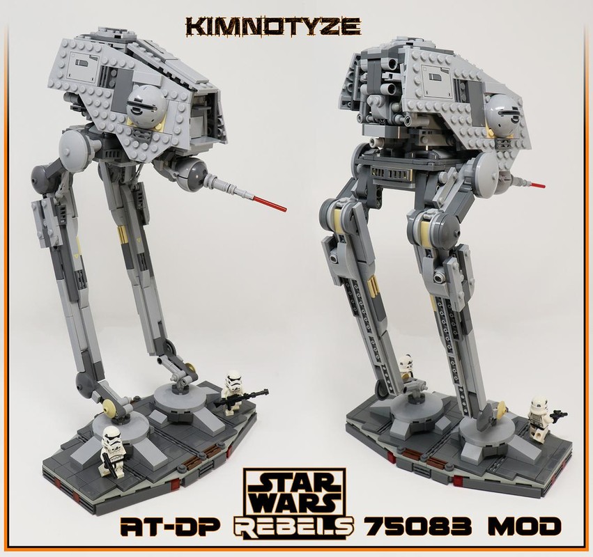 LEGO MOC AT-DP 75083 MOD with Baseplate - Version 1.0 by Kimnotyze ...