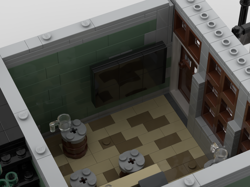 LEGO MOC Irish Pub Modular by snotwars | Rebrickable - Build with LEGO